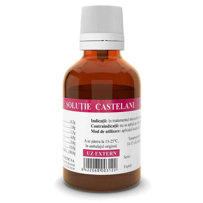 Soluție Castelani 25 ml - Tis Farmaceutic